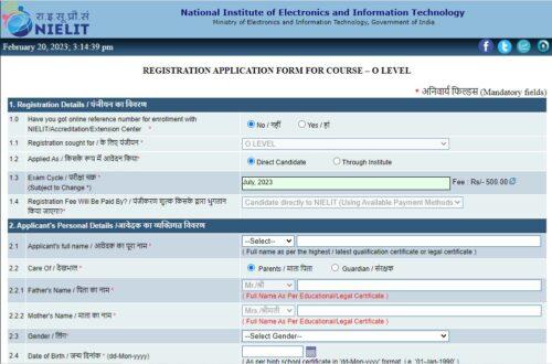 How To Fill O Level Form Step-By-Step Guide