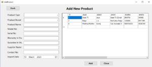 Electronic Shop Management System Project In VB.NET Using Database