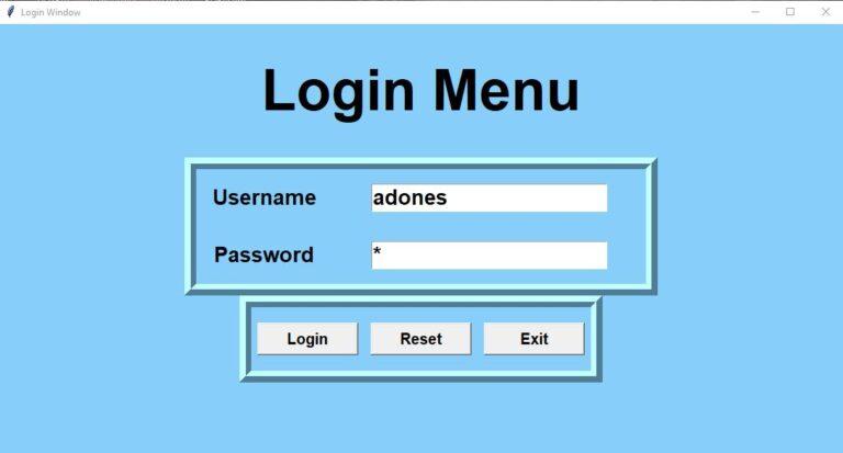 Student Management System Project In Python Using Database