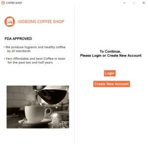 Coffee Shop Management System In Python With Database