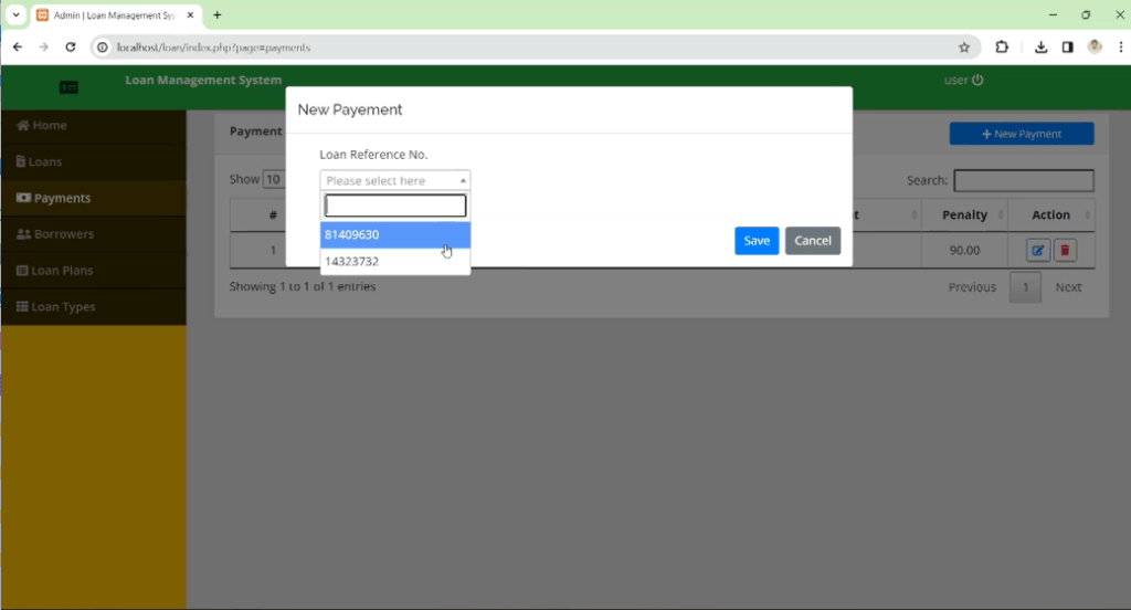 Online Loan Management System Project In PHP & MySQL