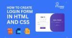 How to Create Login Form in HTML and CSS with JavaScript